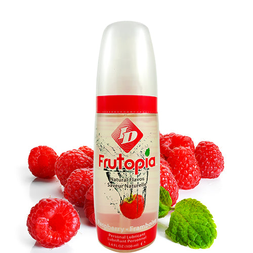 ID Frutopia Raspberry Flavoured Lube 100ml ️ World Condoms – WorldCondoms